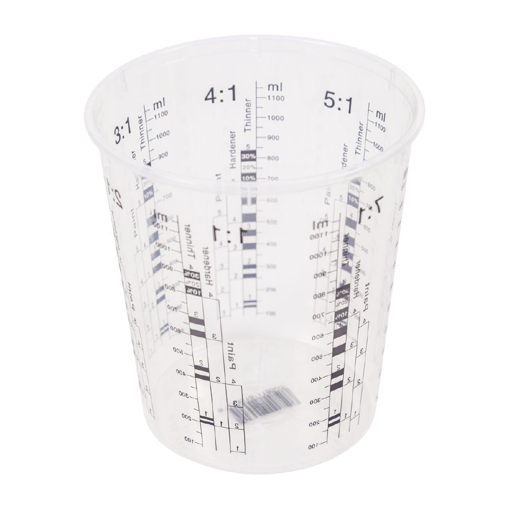 Cyclone Calibrated Paint Mixing Cups - Carton quantity | Pack and Stick
