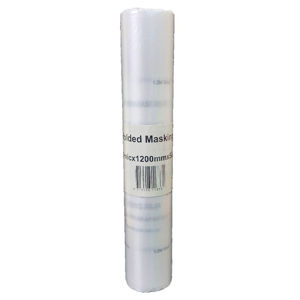 Kwikmask PE Pre-Folded Masking Film | Pack and Stick